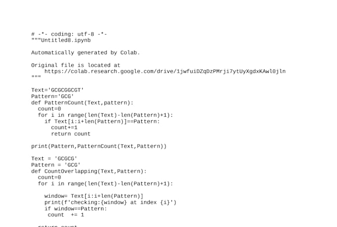 Assist with beginner level bioinformatics tasks in python by Biopy ...
